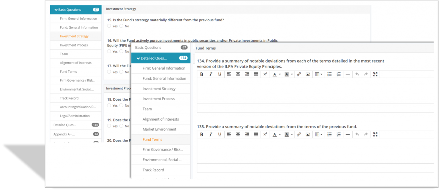 AIMA Due Diligence Questionnaire - DiligenceVault