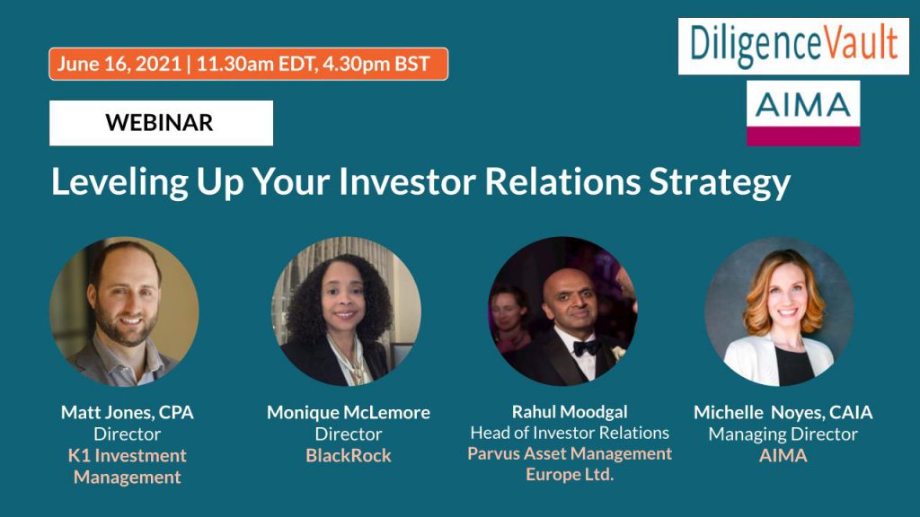 AIMA Due Diligence Questionnaire - DiligenceVault