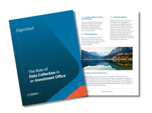 WHITEPAPER: The Role of Data Collection in an Investment Office (20 Due ...