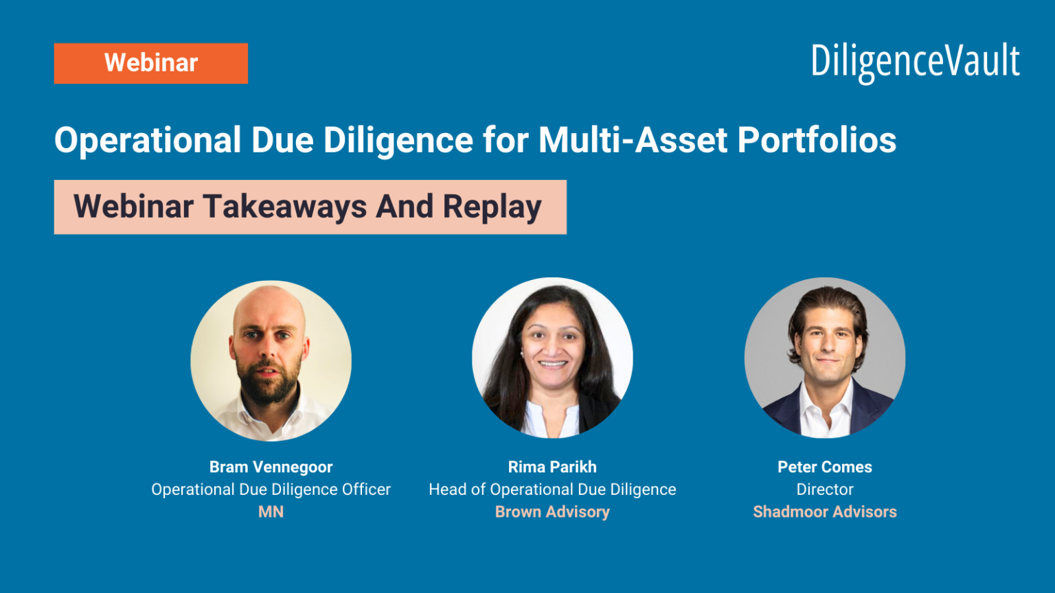 Operational Due Diligence for Multi-Asset Portfolios - DiligenceVault
