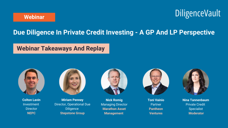 Private Debt Investing with DiligenceVault - DiligenceVault Private Debt Investing with DiligenceVault - DiligenceVault